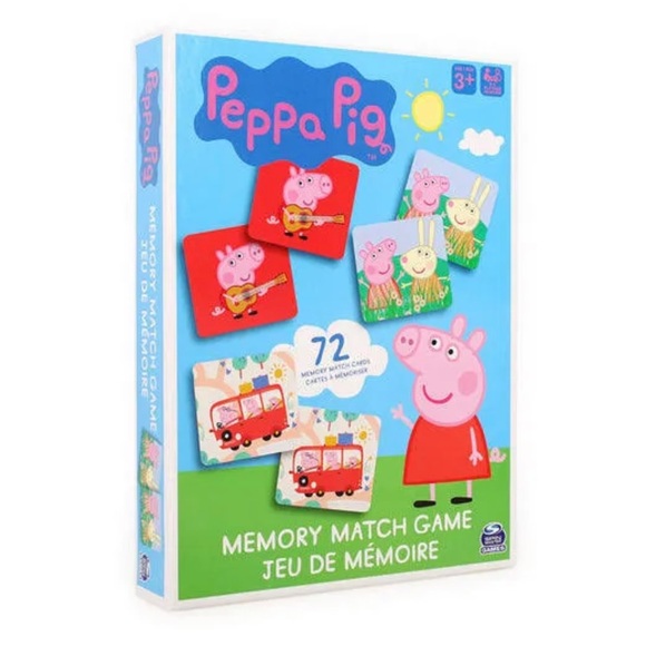 Peppa Pig | Toys | Peppa Pig 72piece Match Game Kids Educational Game ...